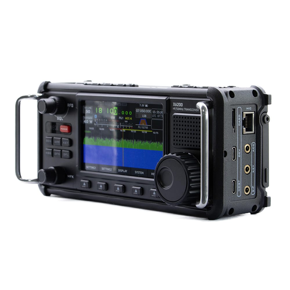 Xiegu X-6200 Transceptor SDR HF/50MHz 8W 882.09 €|Envío gratuito | Astroradio